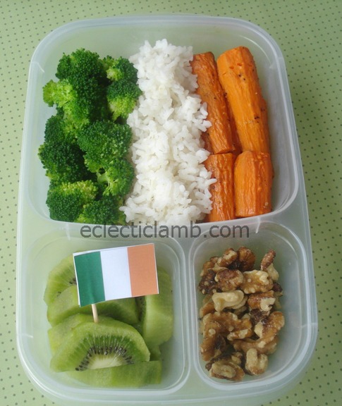 Irish Flag Vegetables St Patrick's Day Charcuterie Board | Style And