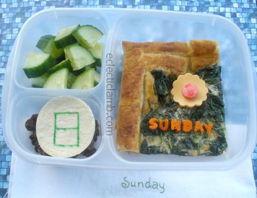 Days of the Week Lunches | Eclectic Lamb