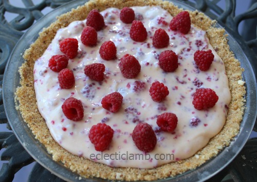 Raspberry Cream Pie Day | Eclectic Lamb