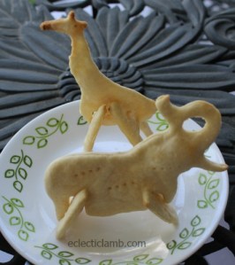 3D Animal Shaped Crackers with Soup | Eclectic Lamb
