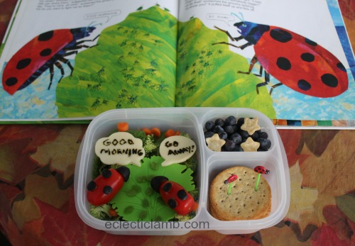 The Grouchy Ladybug Book Lunch | Eclectic Lamb